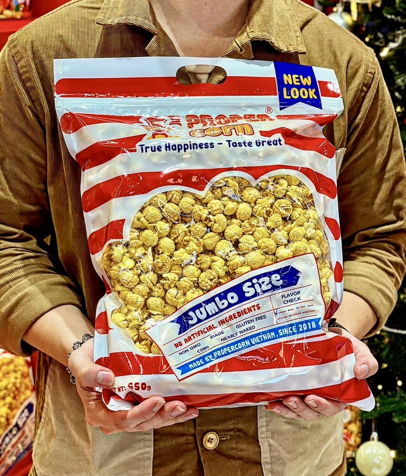 JUMBO SMILES - Phiên bản 650gr vị Ca-ra-men – Propercorn